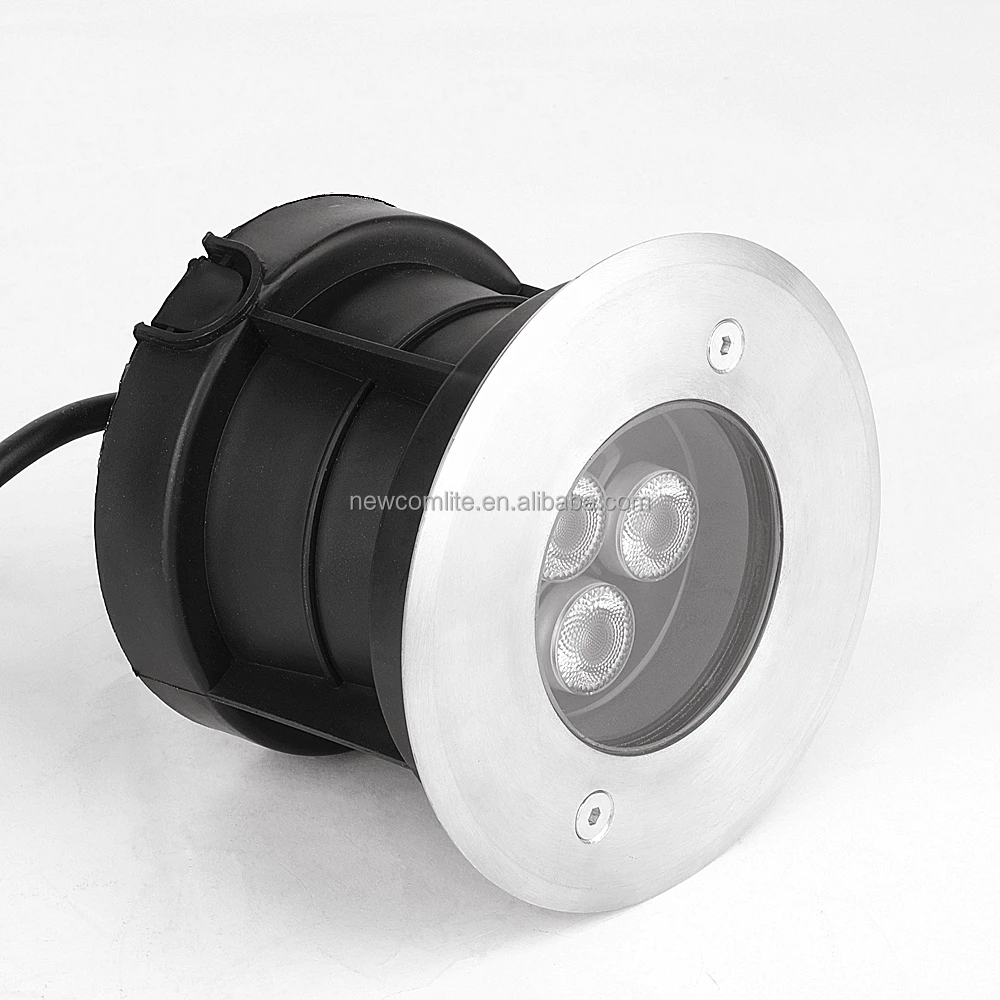 IP67 Waterproof RGB LED Recessed Ground Lamp 12V DC24V Aluminum Outdoor ...