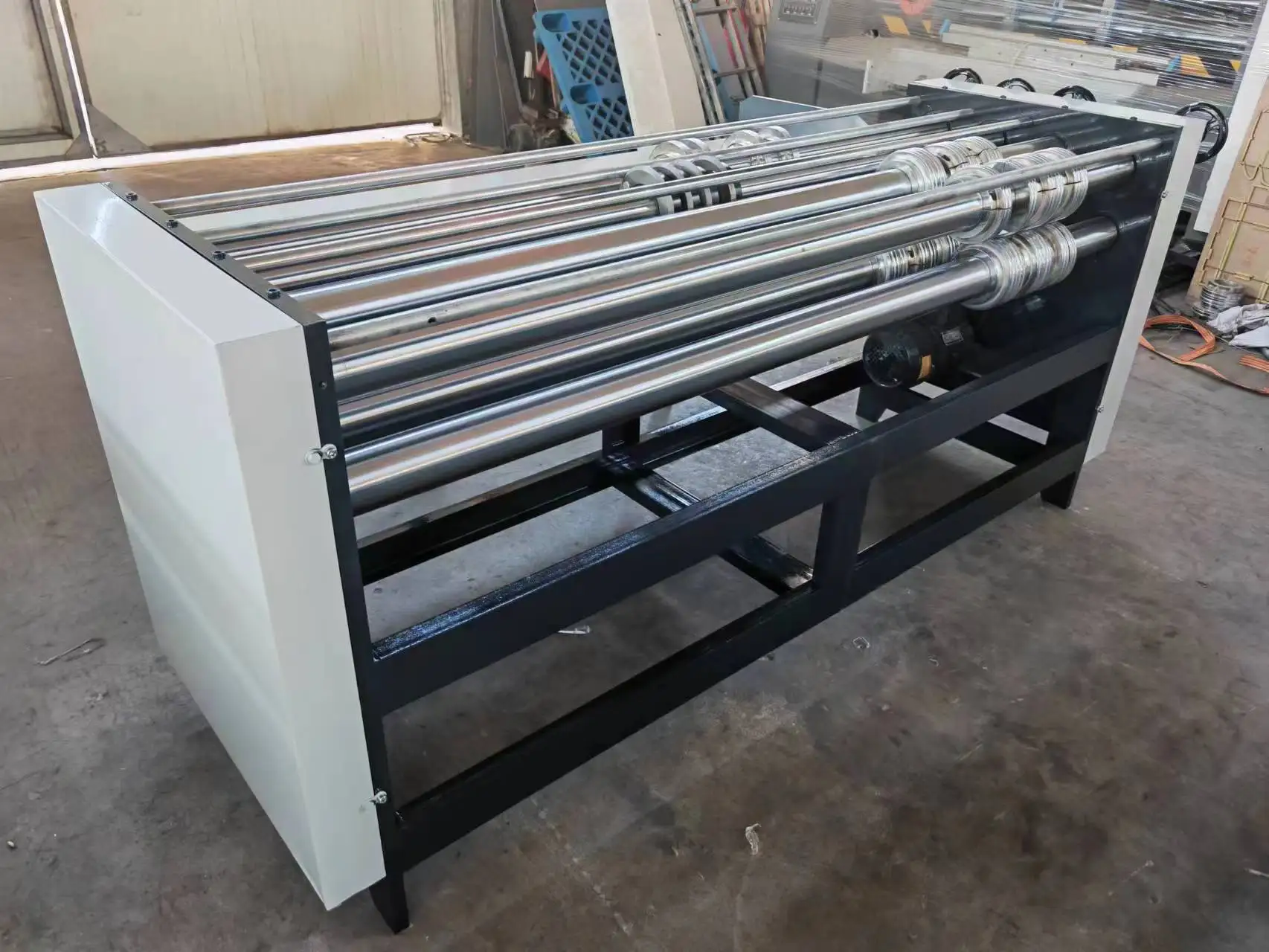 Kraft Paperboard Corrugated Cardboard Slitter Scorer Corrugated Board ...