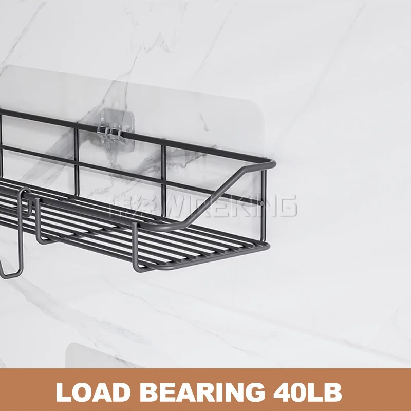 WIREKING Shower Caddy - Maximize Bathroom Storage Efficiency