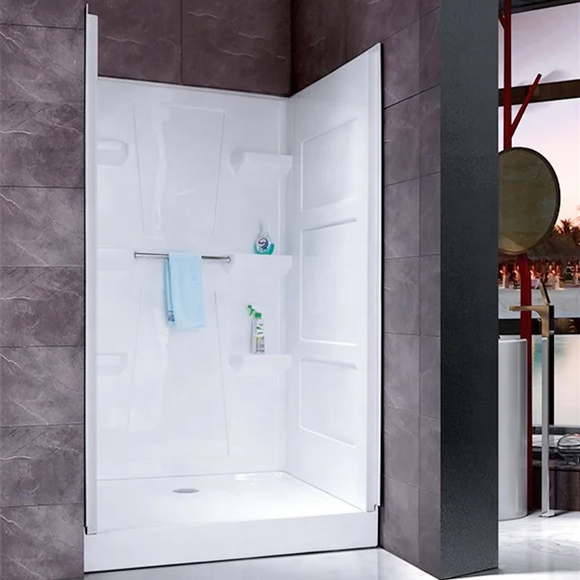 3 Piece Bath and Shower Wall Panels - Modern & Functional