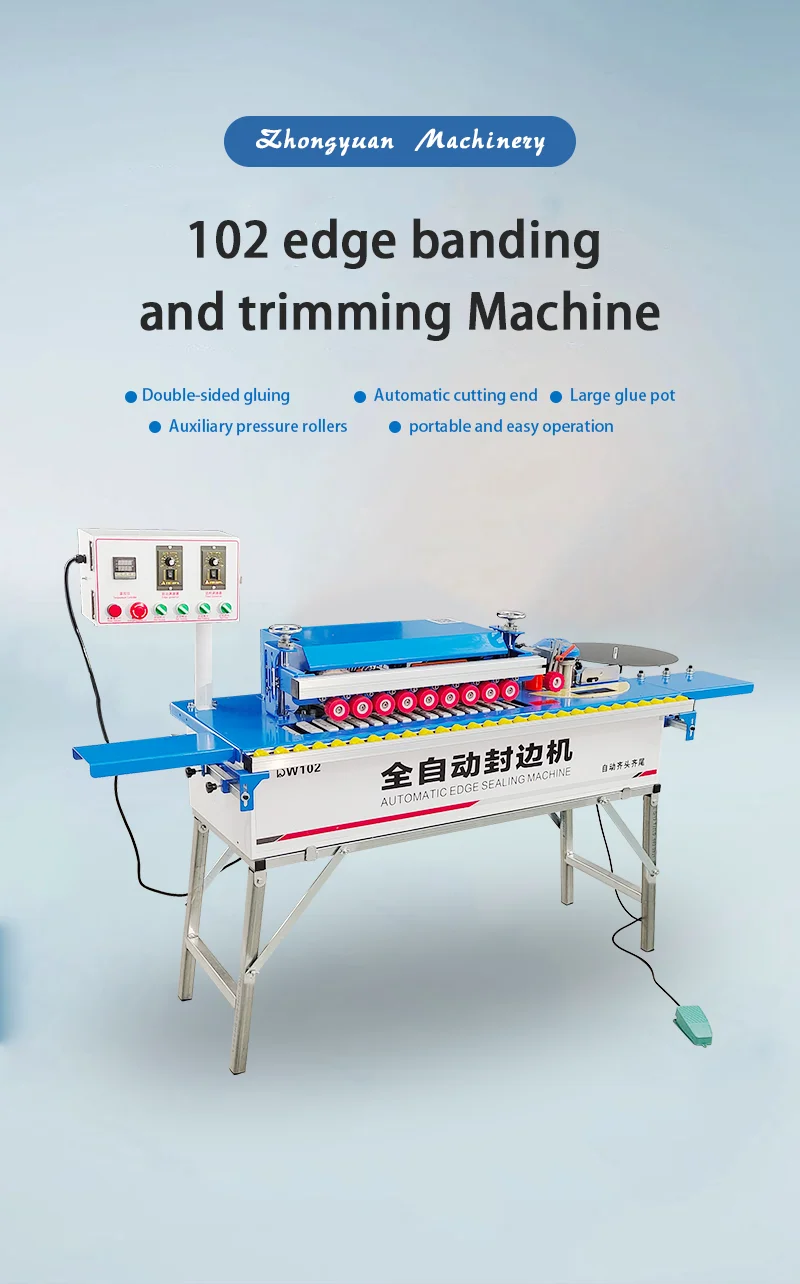 Small Portable Edge Banding Machine My 07 Pvc Edge Banding Machine ...