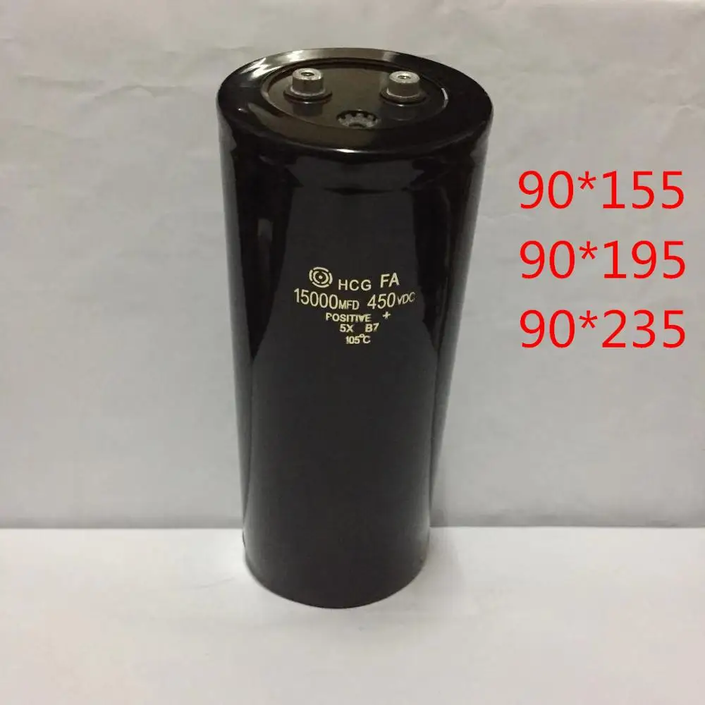 Aluminum Electrolytic Capacitor 15000uf 450v 90*160mm Free Inspection ...