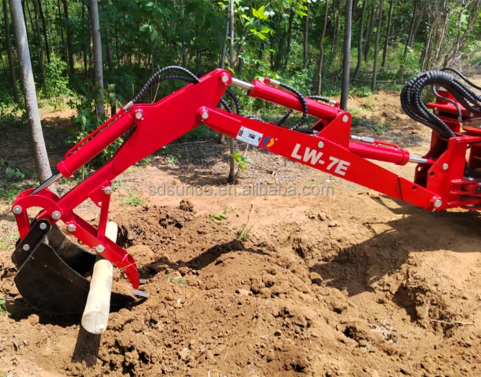 3 Point Hitch Backhoe Attachment - Mini Backhoe Loader