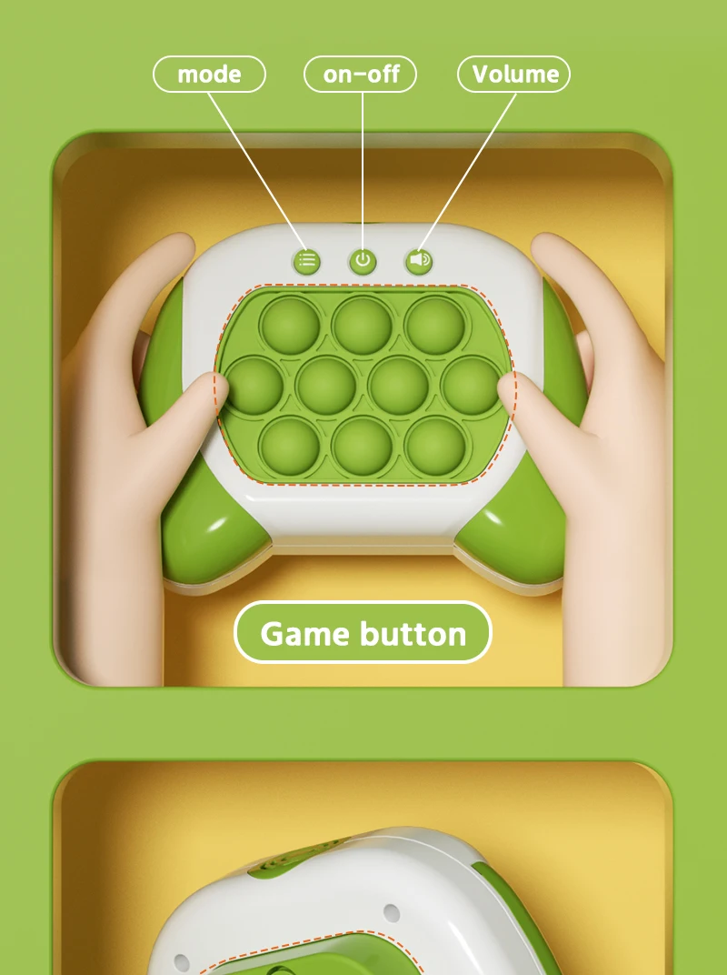 2023 Pop Fidget Music Puzzle Game Machine Quickly Push Logic Games ...