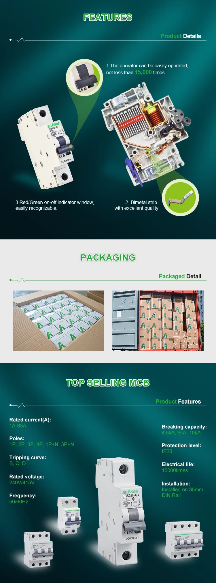 Miniature Circuit Breakers - Reliable Protection Solutions