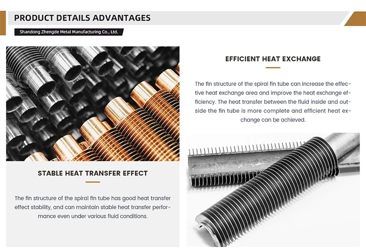 Spiral or Extruded Fin Tube for Evaporator or Cooler or Dryer or Heat ...