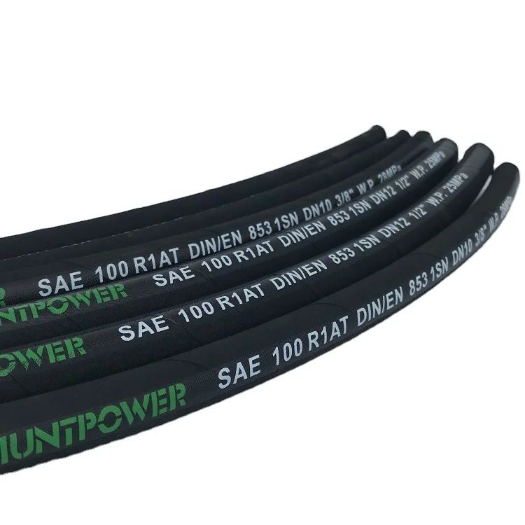 ISO Quality Smooth Surface Hydraulic Hose Pipe SAE 100 R1AT, 58% OFF