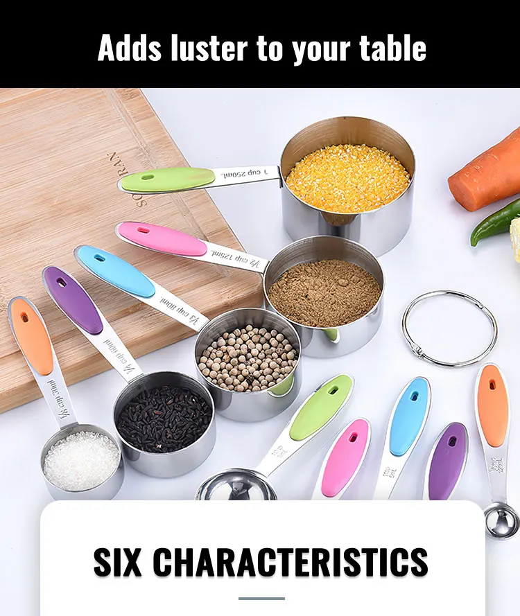Wholesale 10 Pcs Kitchen Measuring Tools - Stainless Steel