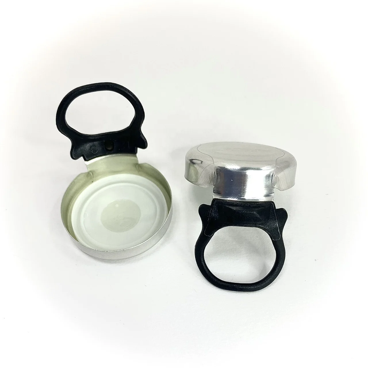 26mm Aluminum Ring Pull Caps - Easy Open for Beer & Water