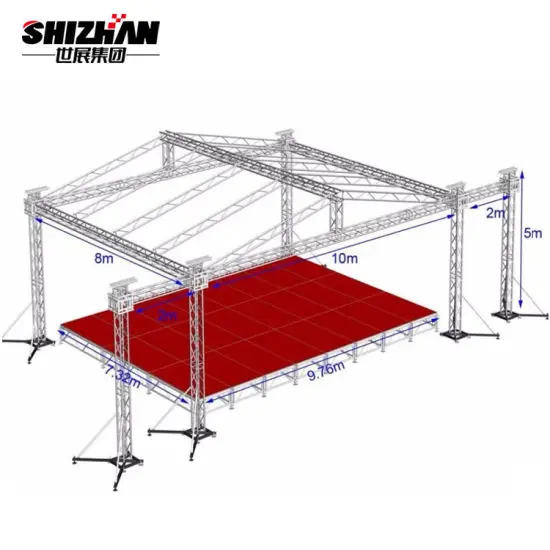 Telescopic Lifting Tower/Lift Tower Truss System/Aluminum Truss Lift ...