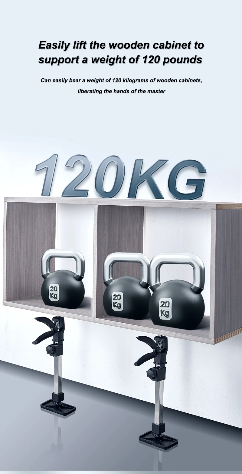 Adjustable Heavy Duty Level Support Rod Extension Support Pole ...