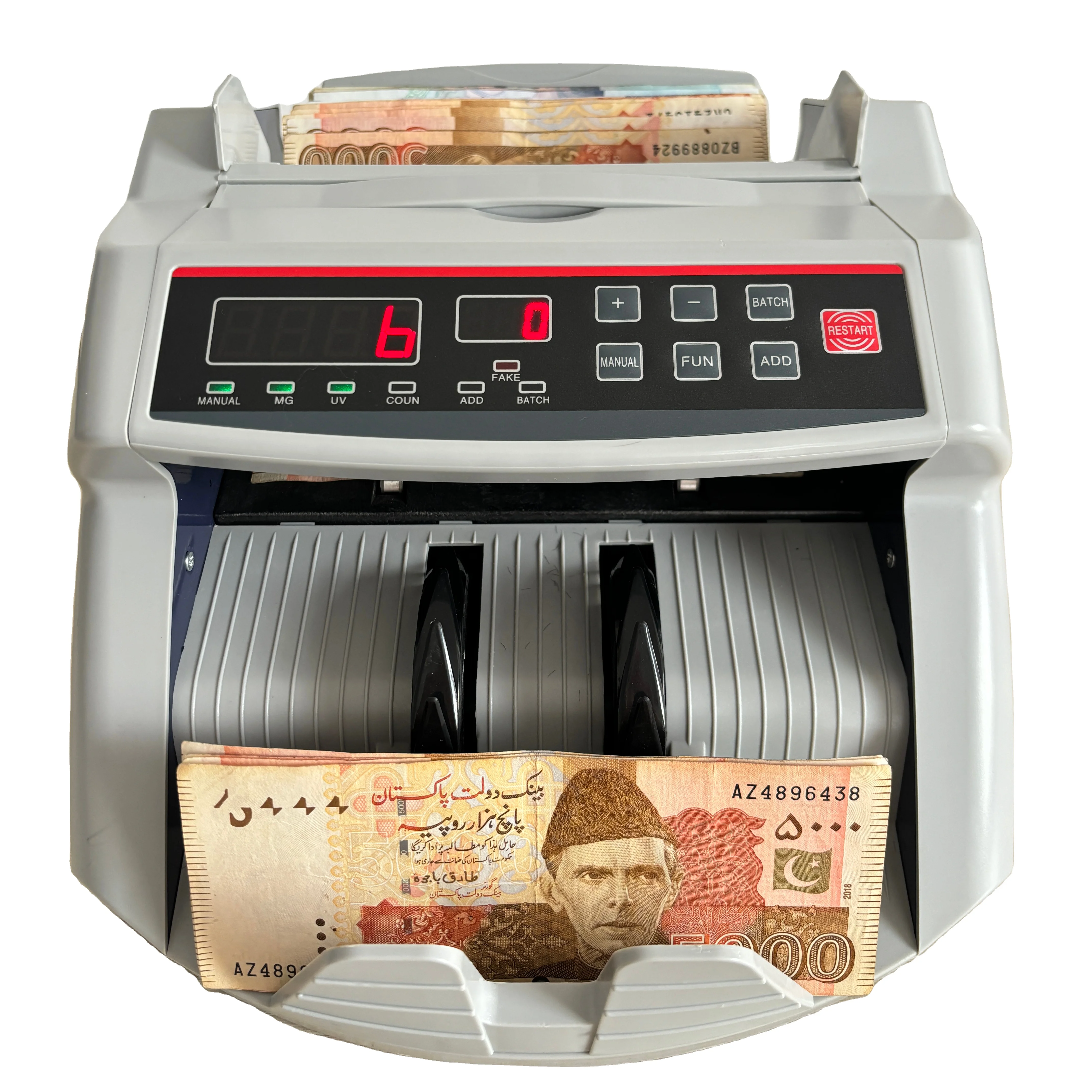 Huaen H-2200 High Speed Money Counting Machine by UV/MG Detection Bill ...