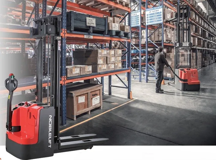 Noblelift PS12L 1.2ton 24V Lead-Acid Electric Pedestrian Stacker Walkie ...