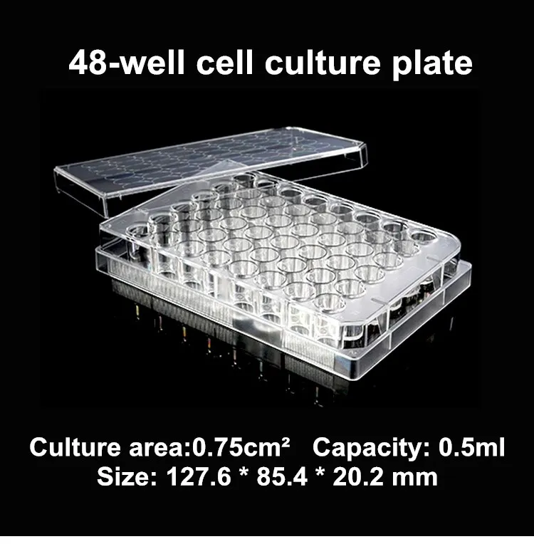 6 Well Tissue Culture Plate Cell Culture Plate With Lid - Buy 6 Well ...