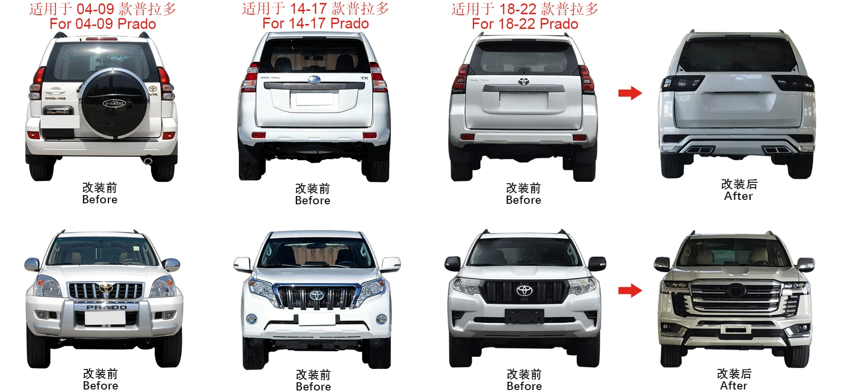 Upgrade Your Prado with Zhengwo Bodykit - High Quality