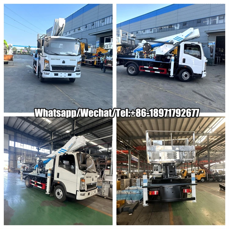 Isuzu Man Lift Articulating Arm Aerial Work Platform Bucket Vehicle ...