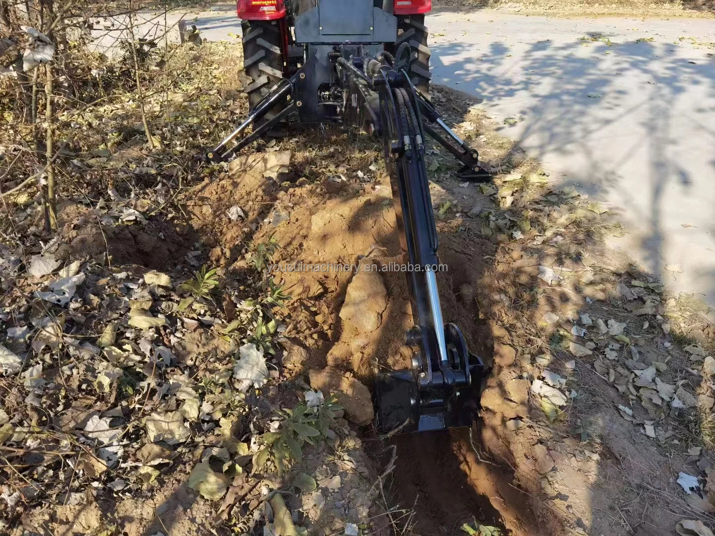 Tractor Attachments 2 Ton Mini Excavator Backhoe Loader for Sale ...