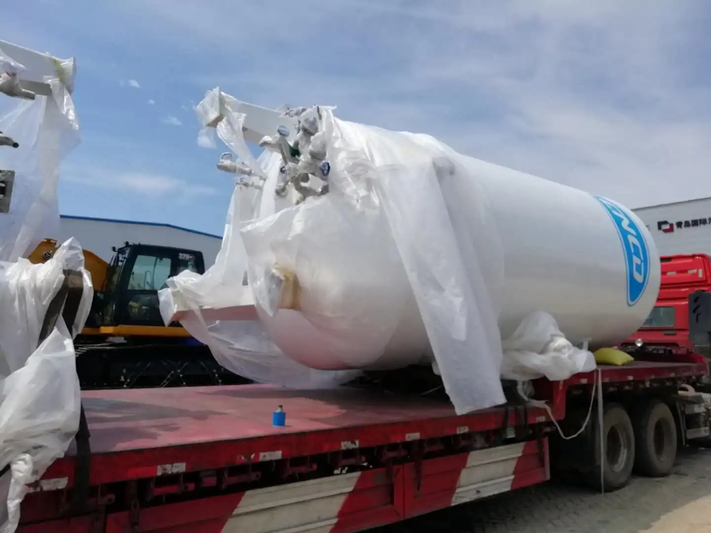 20m3 High Pressure Cryogenic Liquid Storage Tank Medical Oxygen Tank ...