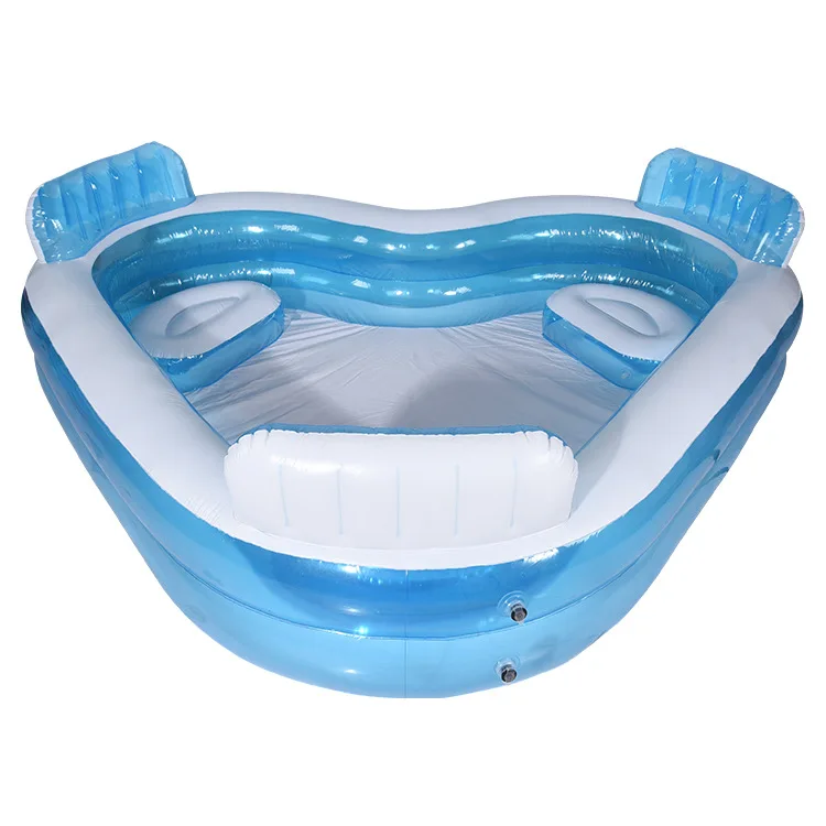 Family Kids Pvc Inflatable Outdoor Pvc Bobo Toy Ball Pool Heart-shaped ...