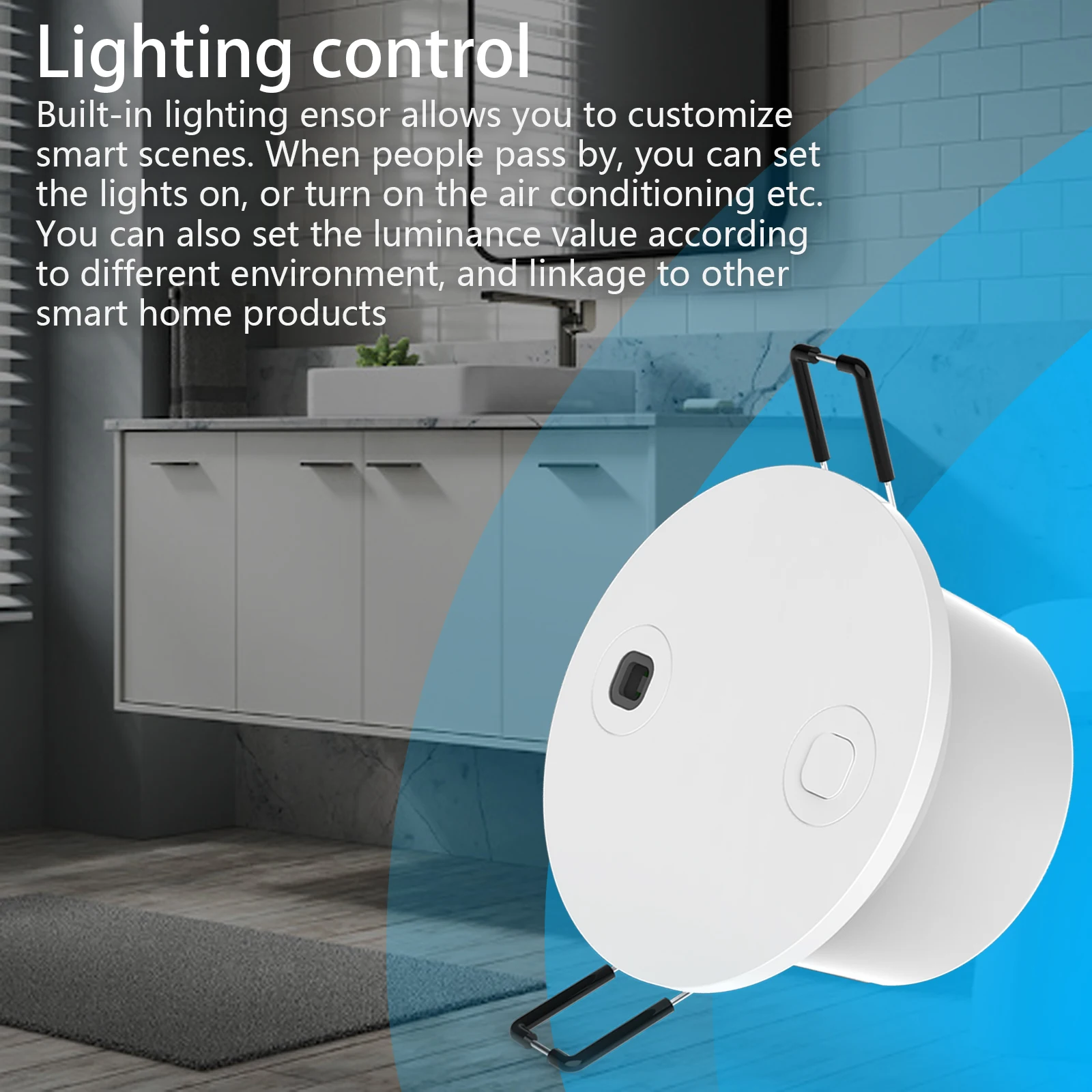 Wifi Radar Human Presence Detector with Light Sensor