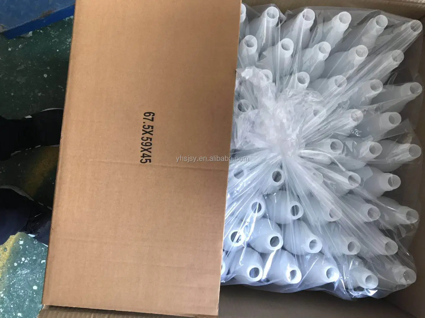 Wholesale 300ml 350ml Pet Transparent Square Plastic Bottles Flat Wide ...