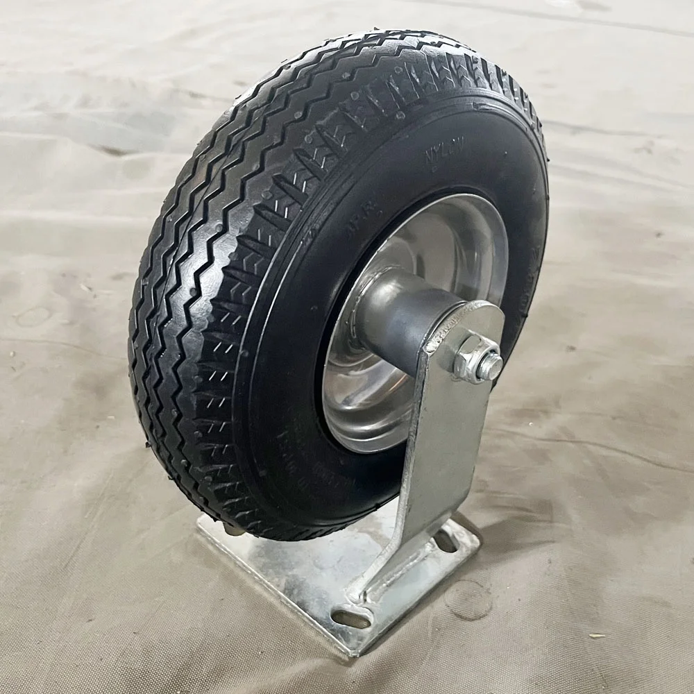 8 Inch Heavy Duty Industrial Pneumatic Casters 2.50-4 Heavy Duty ...