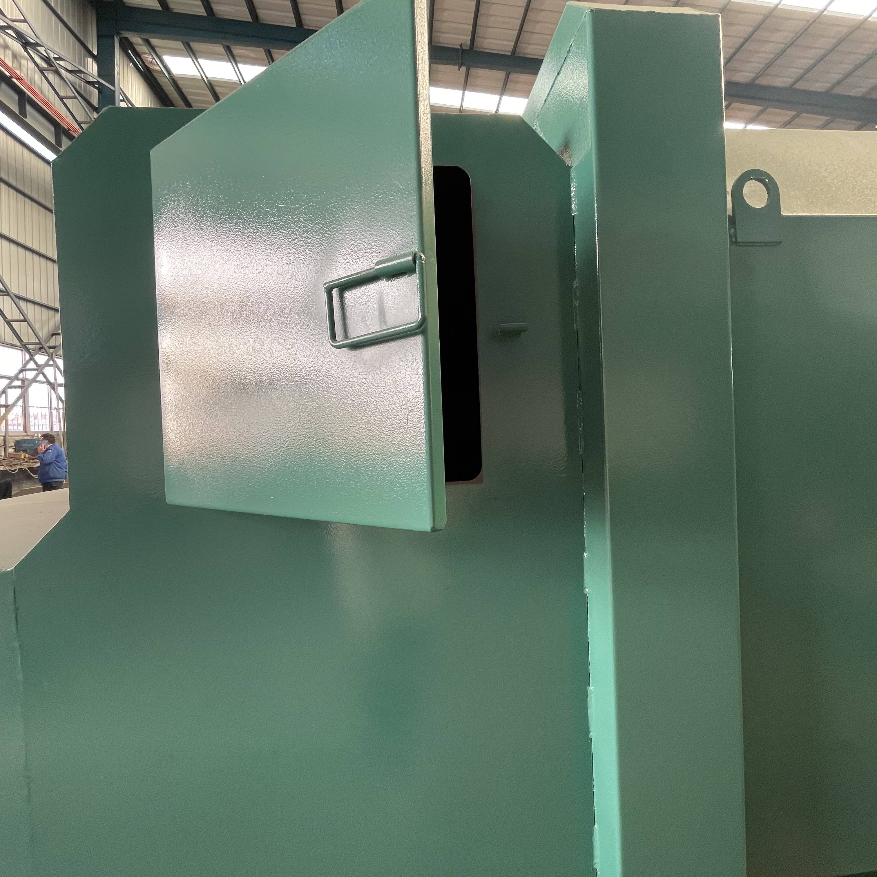 Self-contained Food Waste Disposer Compactor With 35 Cubic Yard ...