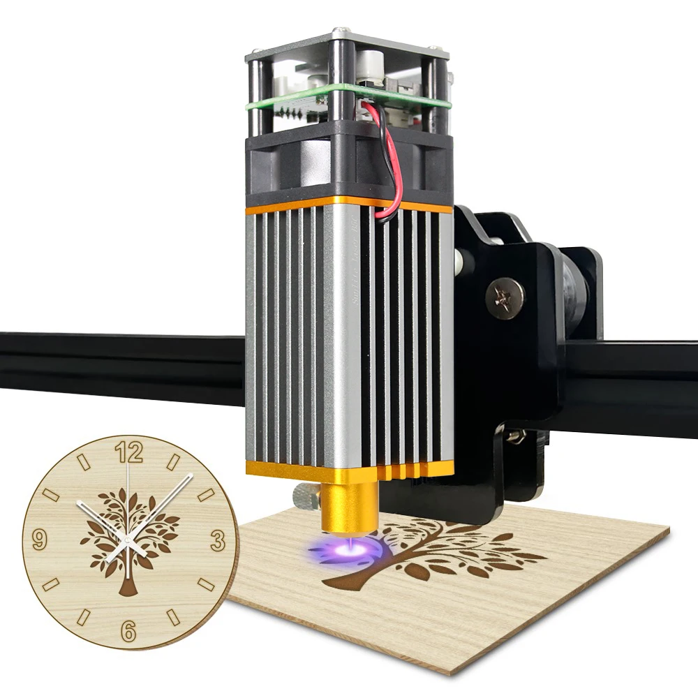 455nm Adjustable Focus Optical Power Diode Laser Module