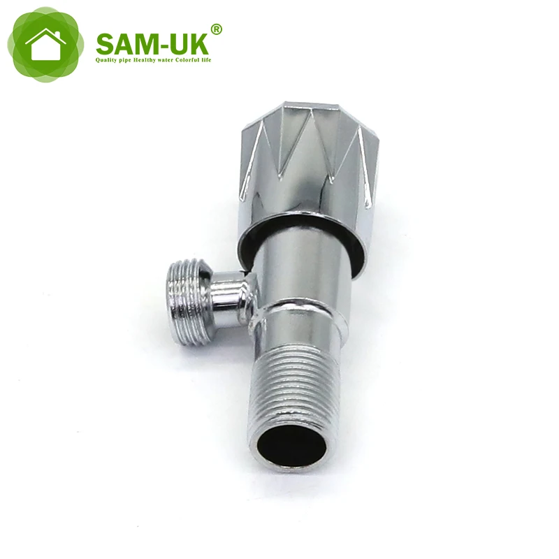 black bathroom radiator faucet double toilet iron angle seat valve 3 ...