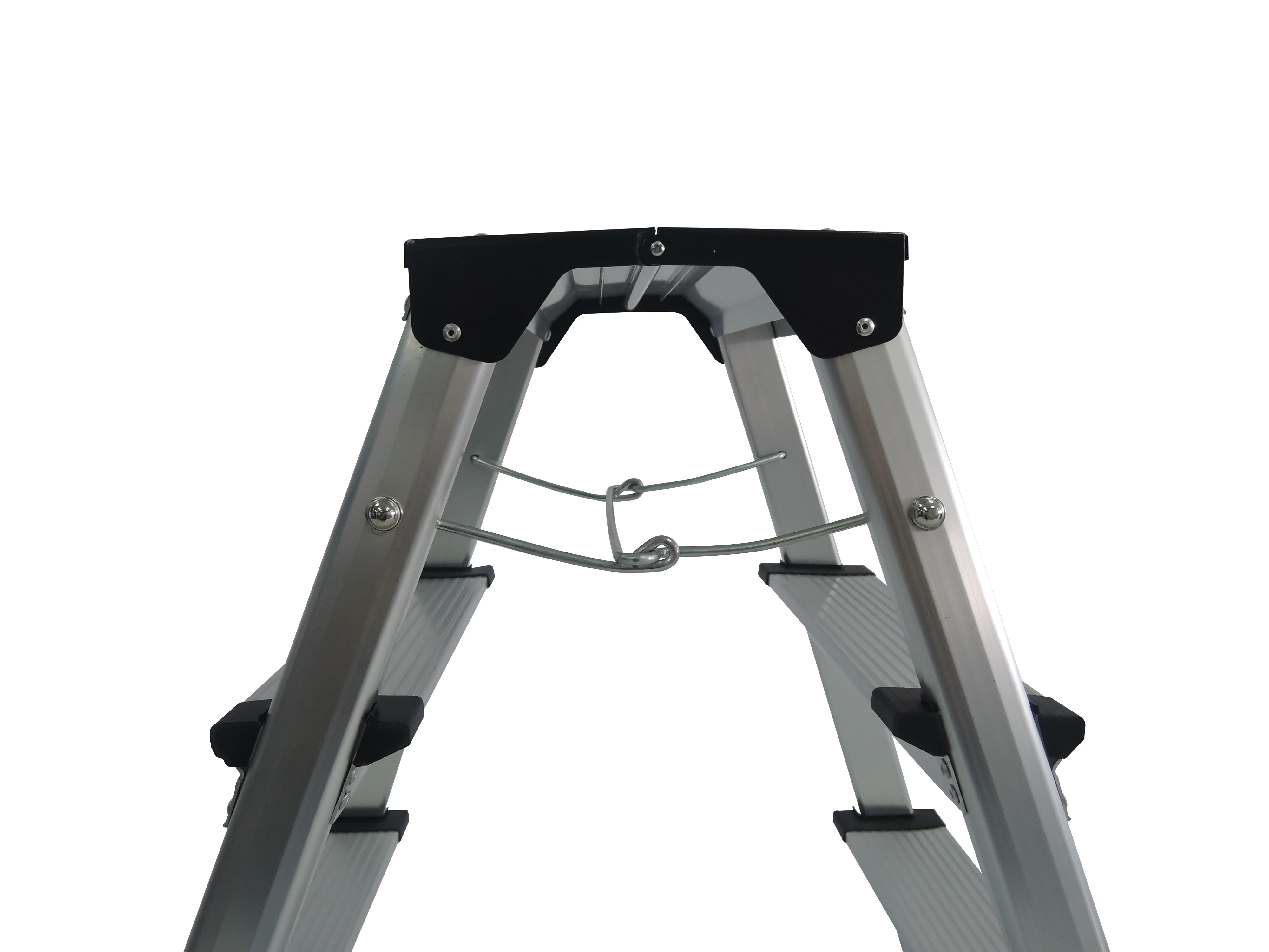 150kg Children Friendly Platform Standing Foldable Step Attic Ladders ...