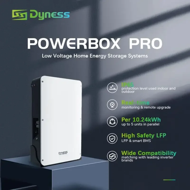 High Efficiency Dyness Powerbox Pro 51.2V 200AH 10.24kWh Low Voltage ...