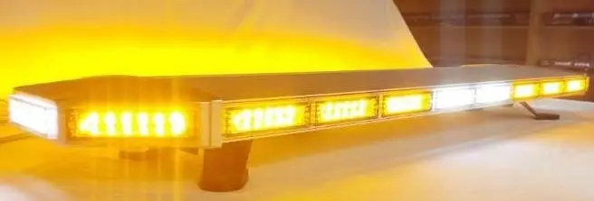 ECE R65 High Bright 3 Watt Linear 6 Led Patrol Warning Strobe Led Light ...