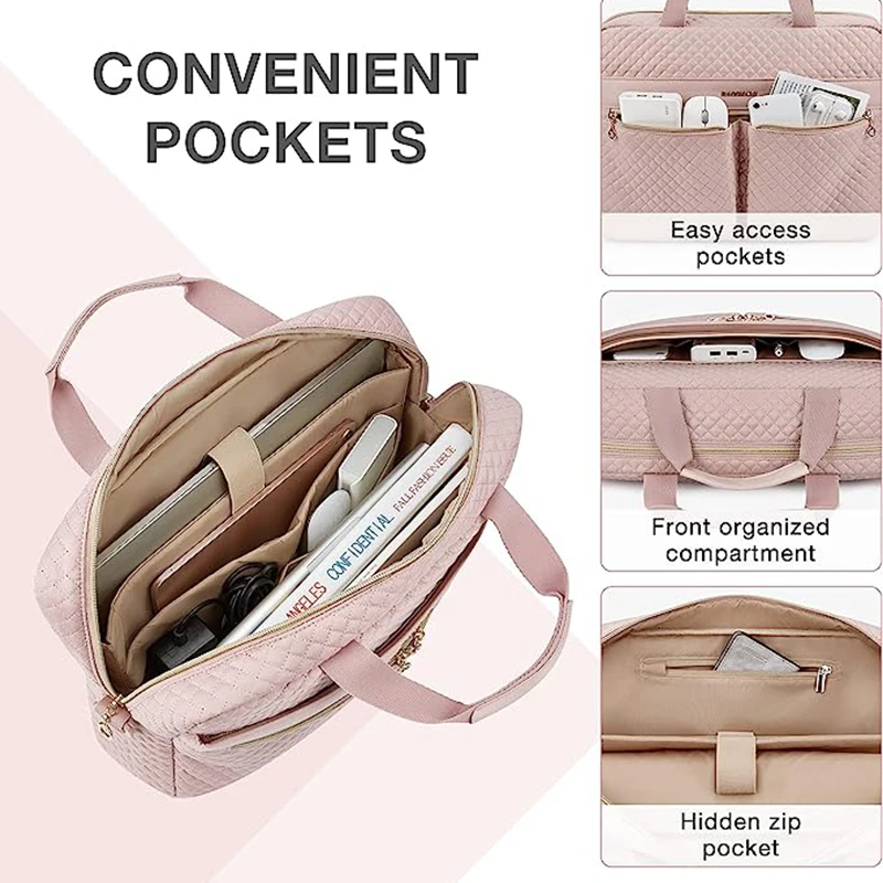 High Quality Computer Bag For Outdoor Pink Multi-function Waterproof ...