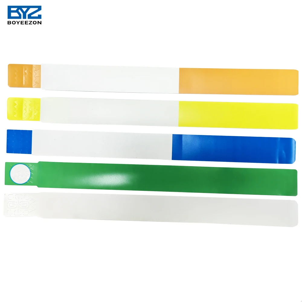 custom festival event bands solid color printable paper wristbands ...