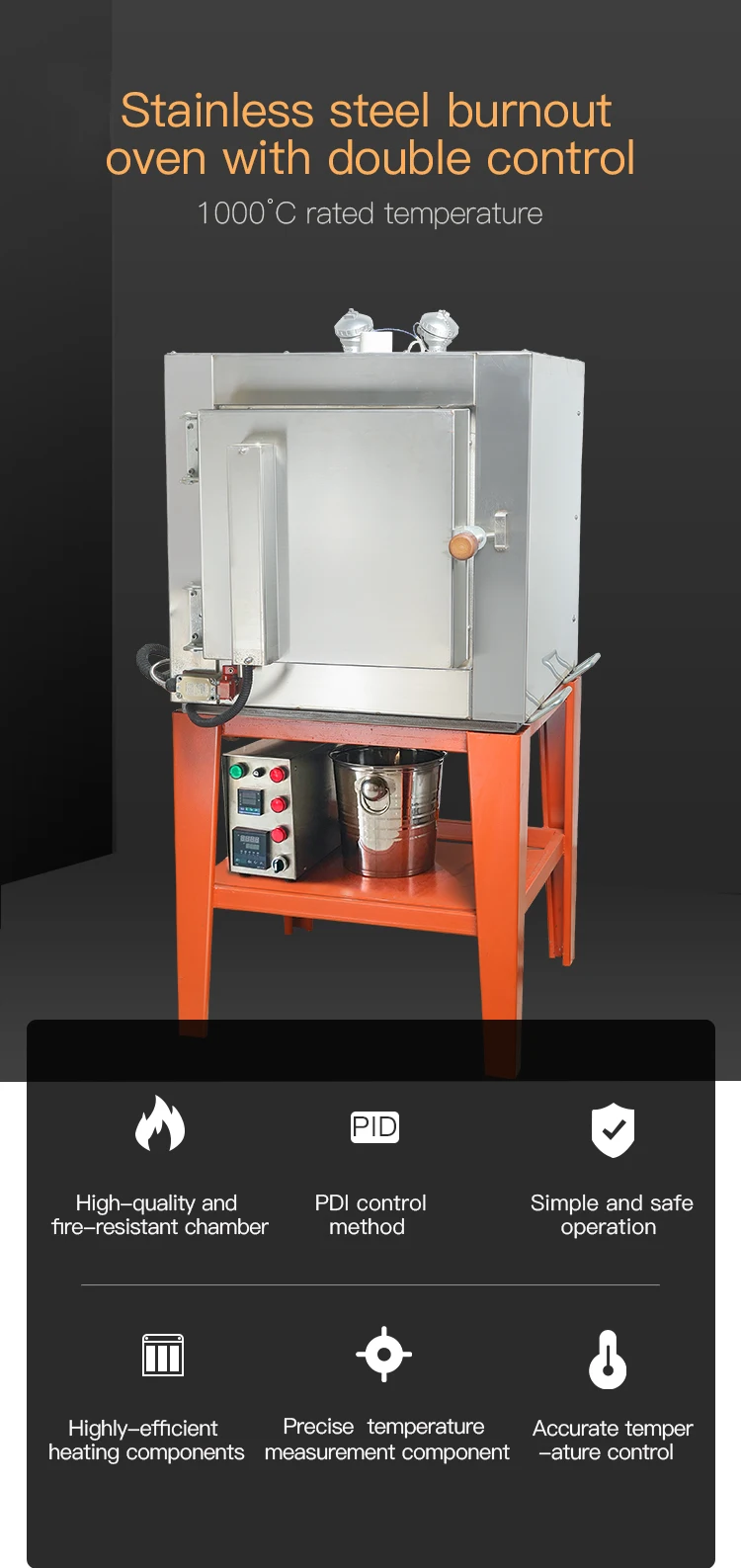 Electric Burnout Oven - Precision Heat Treatment Furnace