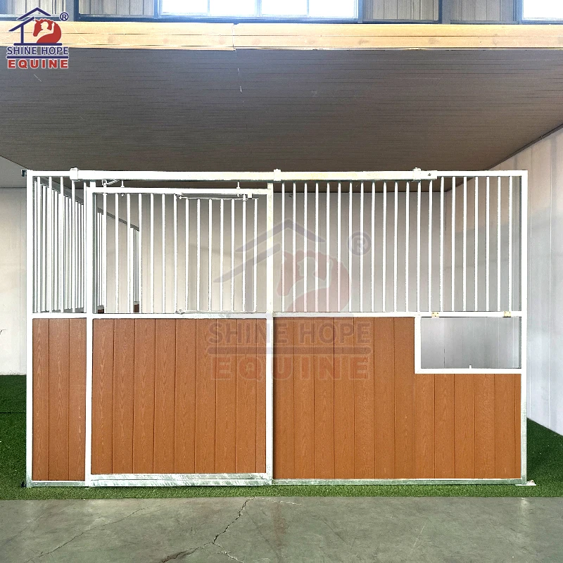 Equestrian Horse Stall Fronts Sliding Door Horse Equipment Race Horse ...