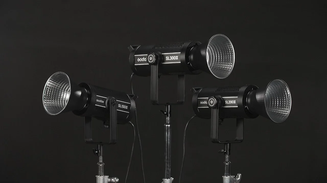 Godox Sl150iii Led Video Light Sl200iii Sl300iii Bowens Mount Studio ...