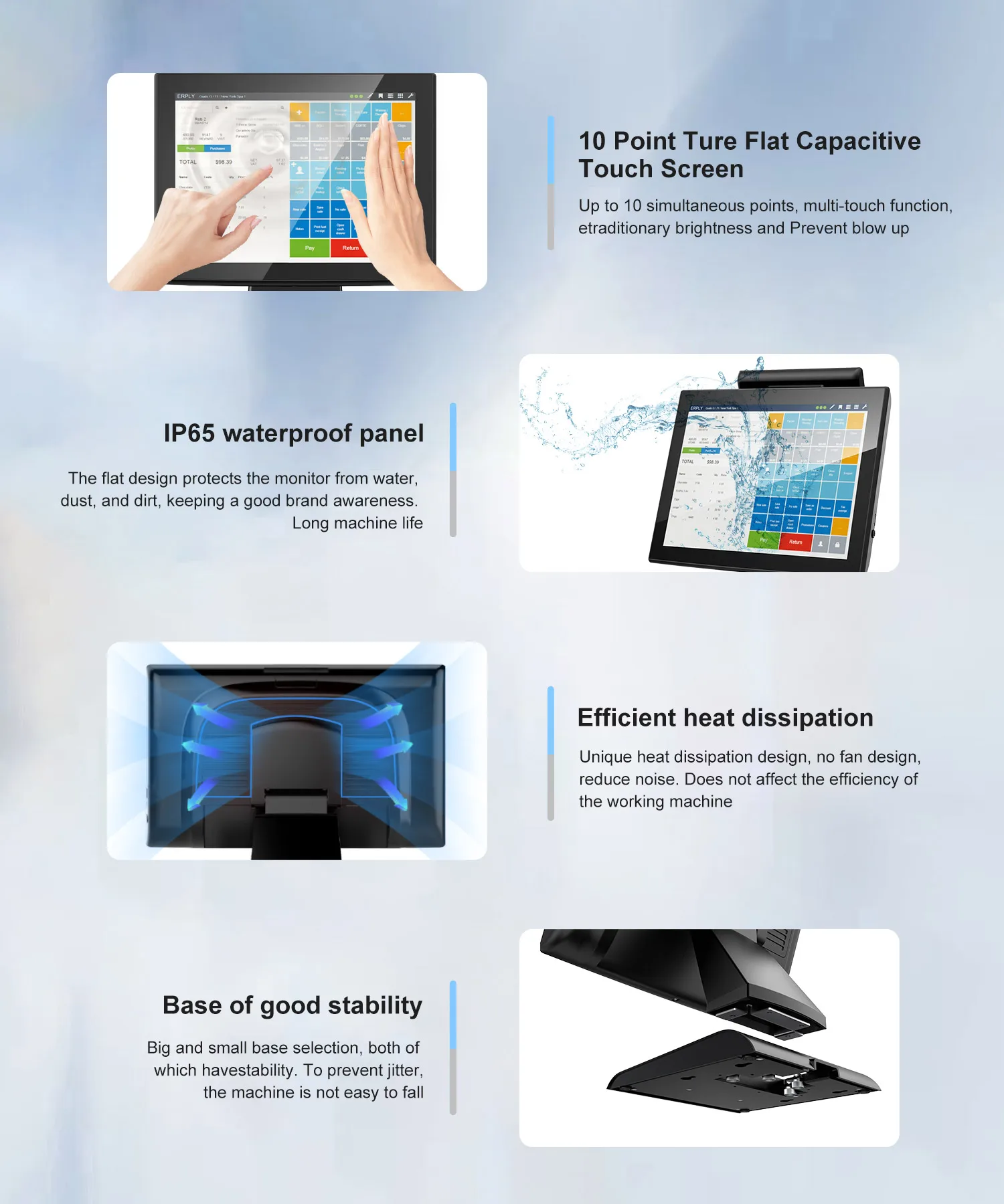 Micropos POS Cash Register - Mini 6 Digit Pin Offline