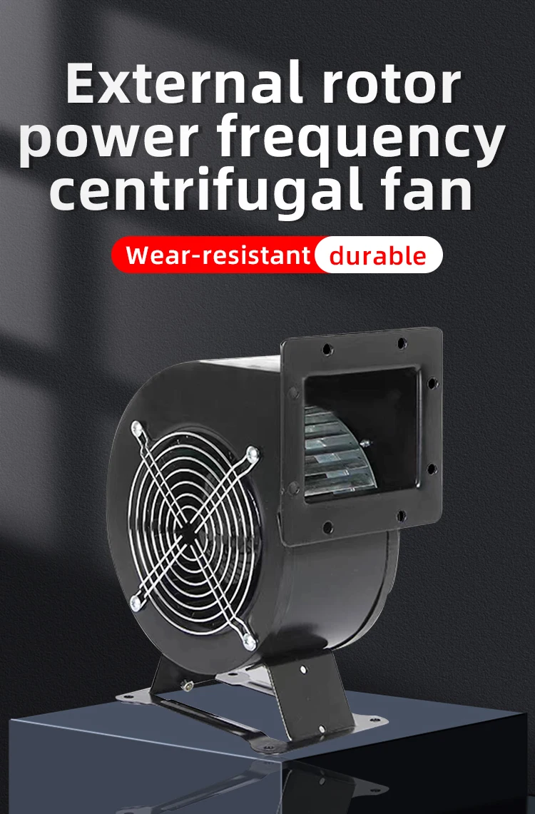 High Press Industrial Galvanized Metal Sheet Impeller Blower Single ...