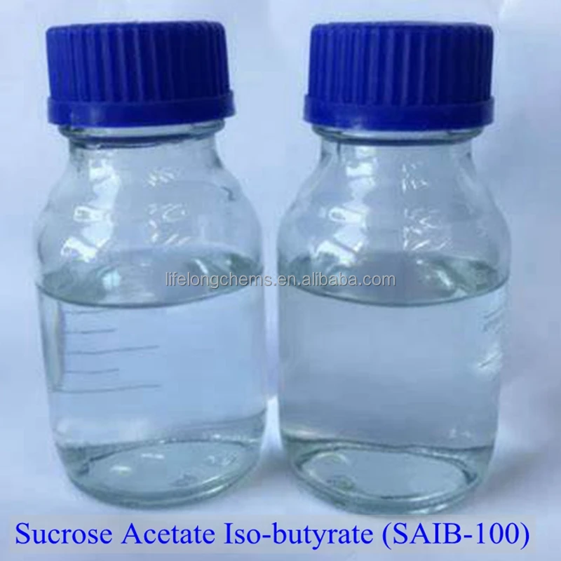 Bulk Sucrose Acetate Isobutyrate Saib 126-13-6 Sucrose Acetate Isobutyrate With Packing 50,200kg ...