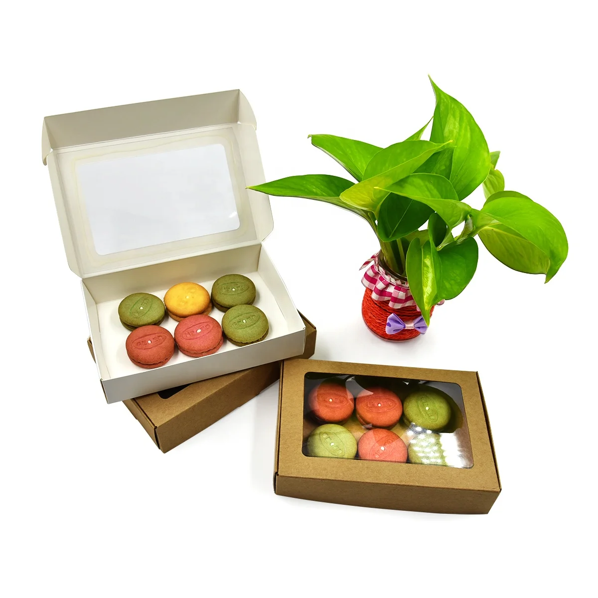 Food Take Away Disposable Factory Small Custom Print For Mini Donuts ...