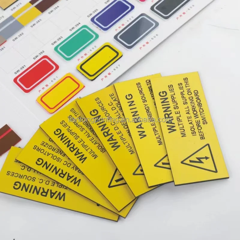 3m Adhesive Die Cut Laser Engraving Abs Sheet Label - Buy Abs Sheet ...