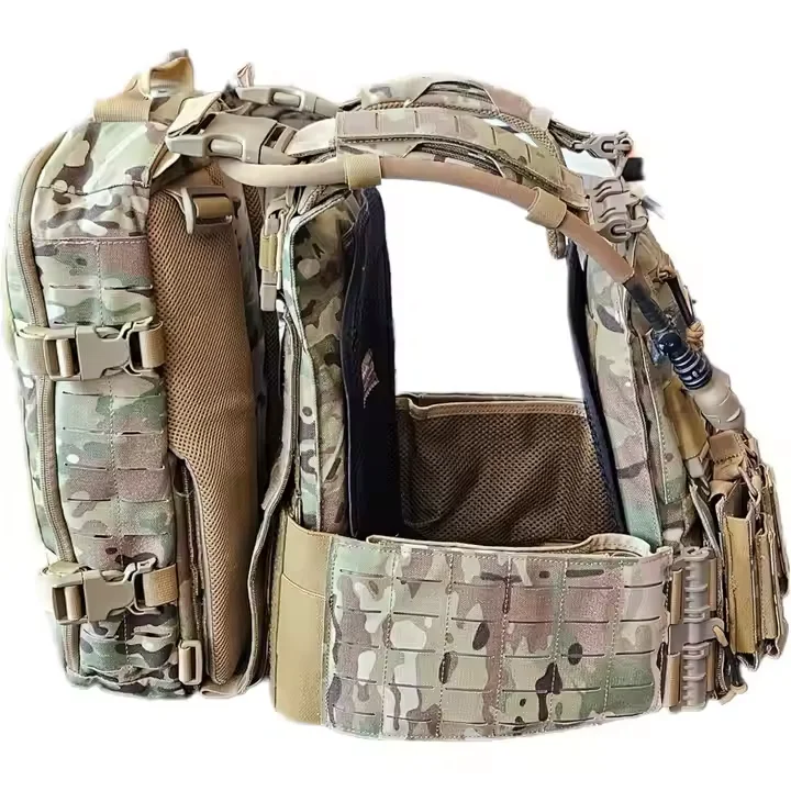 Custom Helmet Backpack Vest Bag Insert Plates Assault Pack Camo Nylon ...