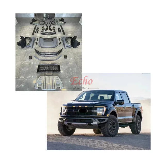 Kit de carrocería estilo Raptor para Ford F150 2022. Sport Raptor kit ...