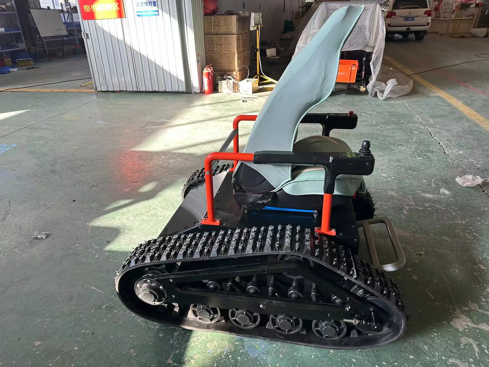Rubber Track Chassis Equipment - Heavy Duty Electric Wheelchair