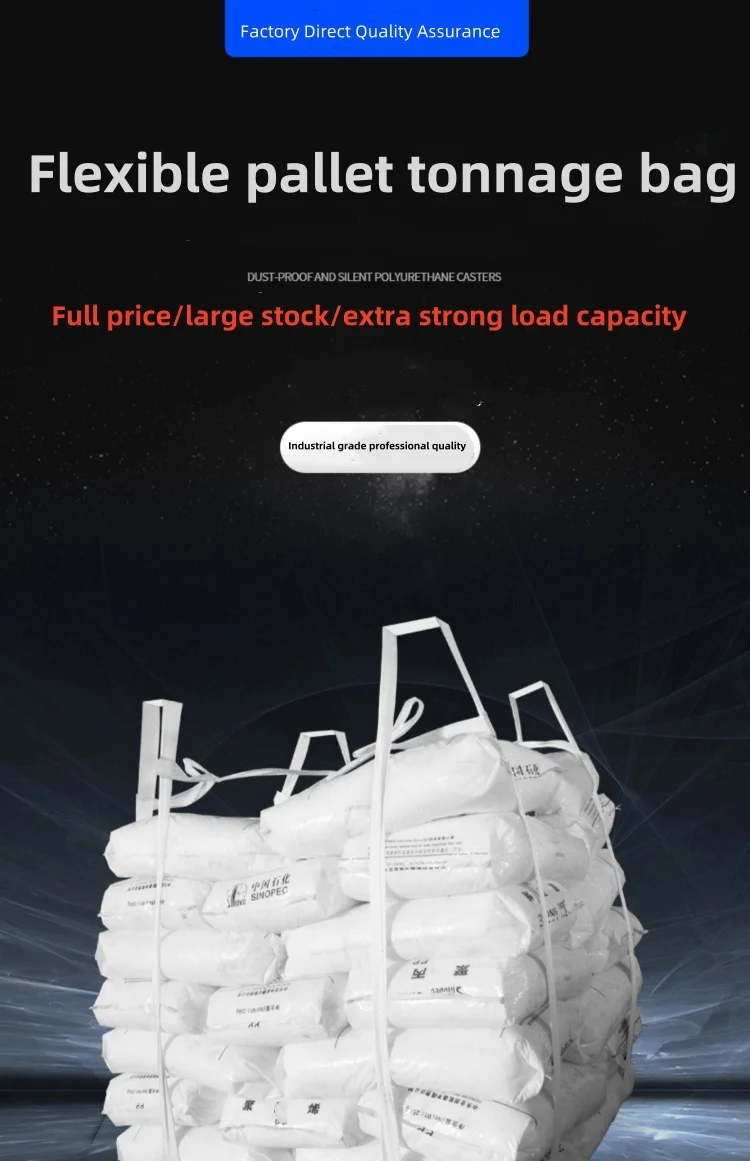 2 Tons Capacity Reinforced Tac-toe Four Straps Soft Pallet with Bottom ...