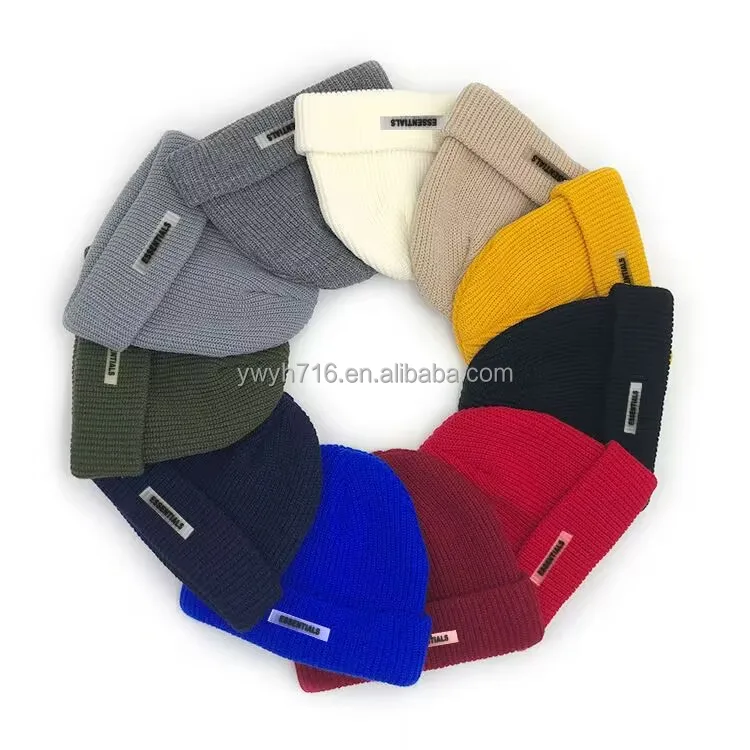 Winter New Couple Warm Knit Hats Woolen Hats,Pullover Hats,Men's And ...