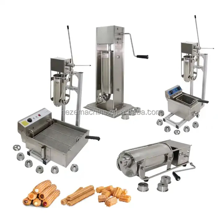 2024 3L Commercial Gas Automatic Churros Machine with Fryer