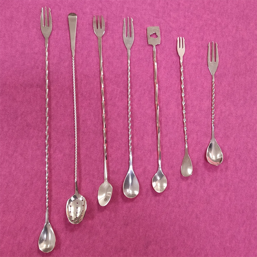 Professional Various Bar Tools Stainless Steel Swizzle Stick Mixing ...