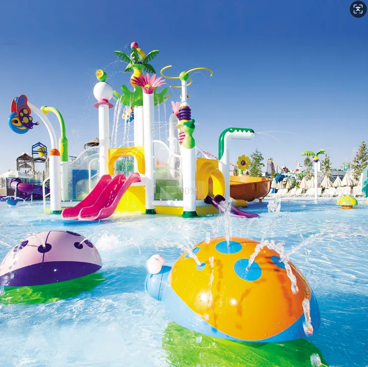 Exciting Spray Amusement Park Water Cannon Splash Pad